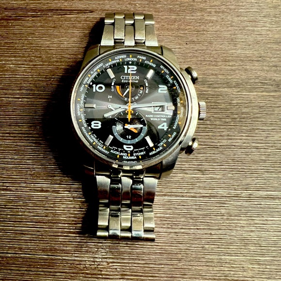 Citizen | Accessories | Citizen Eco Drive Radio Controlled World Time ...